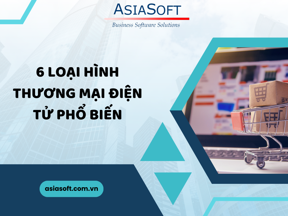 6 loại hình thương mại điện tử phổ biến hiện nay - Asia Soft