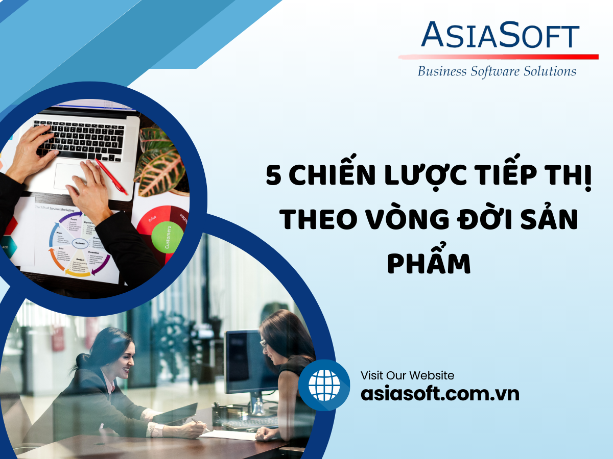 5 chiến lược tiếp thị theo vòng đời Sản phẩm - Asia Soft